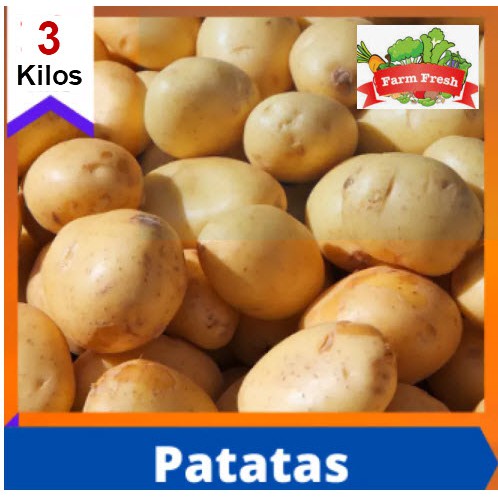 POTATO - PATATAS 3 KG. WHOLESALE | Shopee Philippines