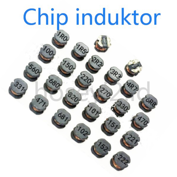 20pcs inductor 1R0 1R5 2R2 3R3 4R7 6R8 7R3 100 101 150 151 220 221 330 ...
