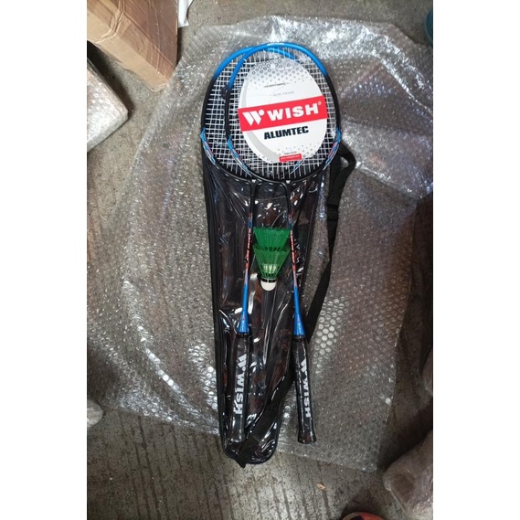 Wish Alumtec Steeltec Badminton Single Rackets and Set Rackets with ...