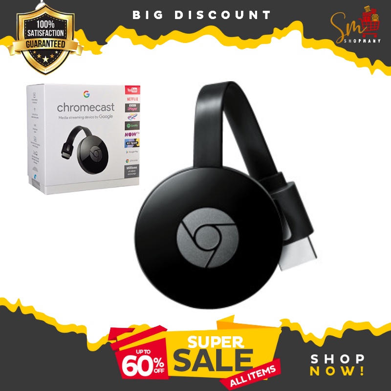 Chromecast G2 TV Streaming Wireless Miracast Airplay Google Chromecast ...