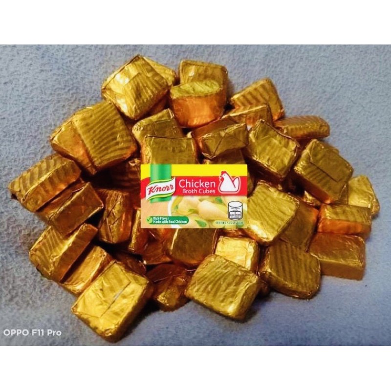 Chicken Broth Cubes ( Authentic Knorr Product ) 500grams | Shopee ...