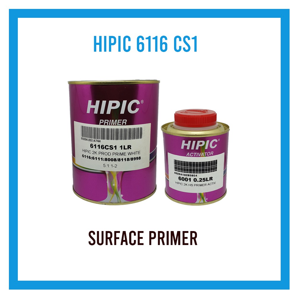 HIPIC 6116 CS1 WHITE Surface Primer + Activator | Shopee Philippines