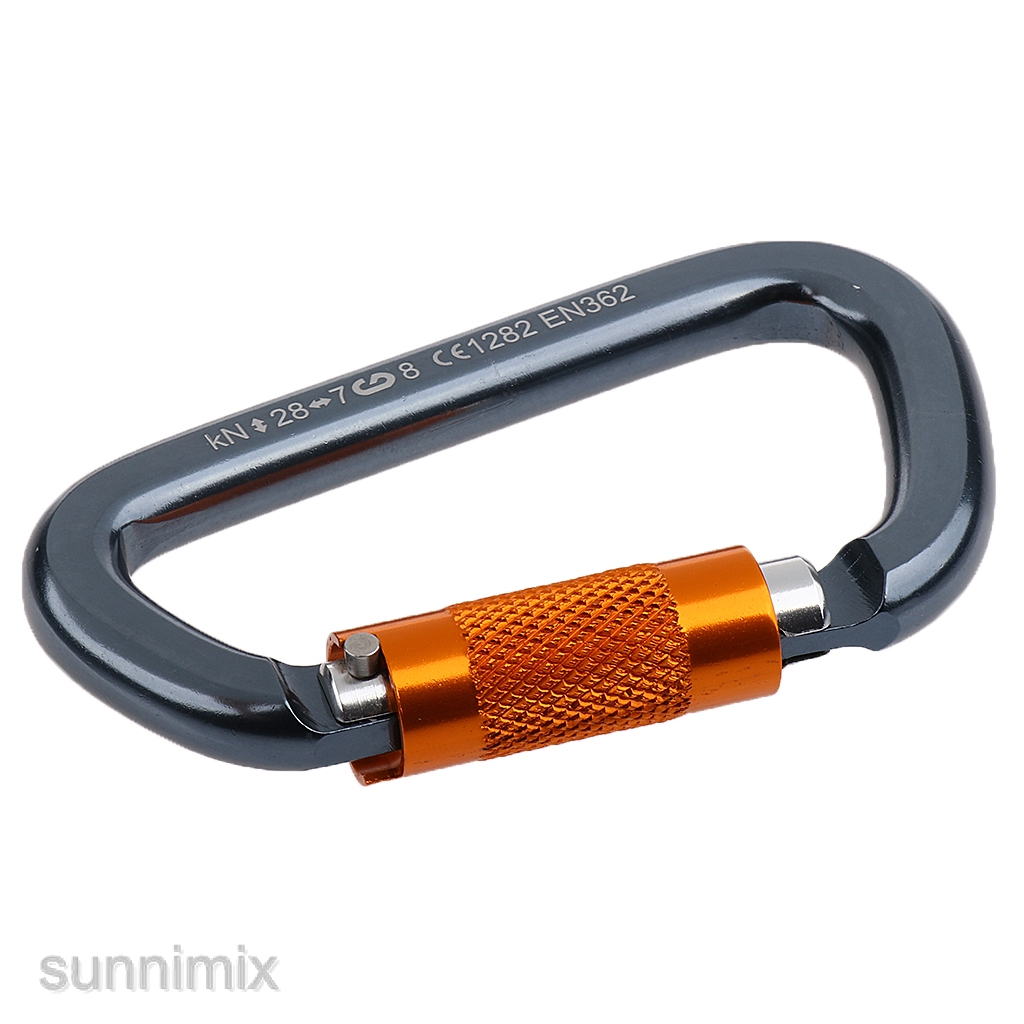 Carabiner Aluminum Auto Locking Mountaineering Climbing Hook Lock ...