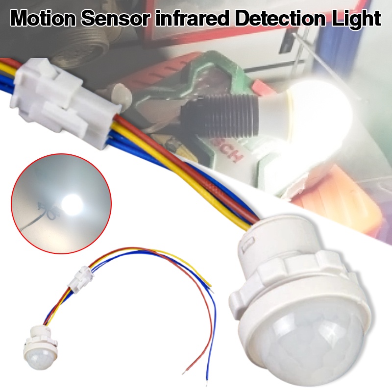 Smart Switch Closet PIR Sensor Detector 110V 220V LED PIR Automatic ...