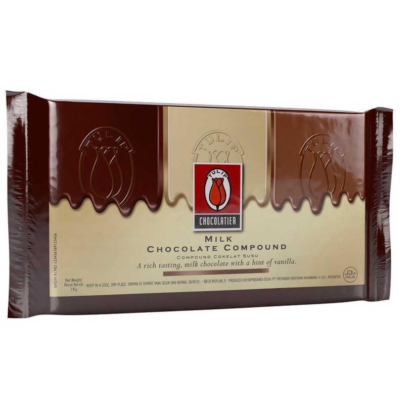 Tulip Milk Chocolate Compound 1kg | Shopee Philippines