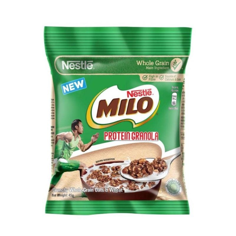 NESTLE MILO PROTEIN GRANOLA 45g | Shopee Philippines