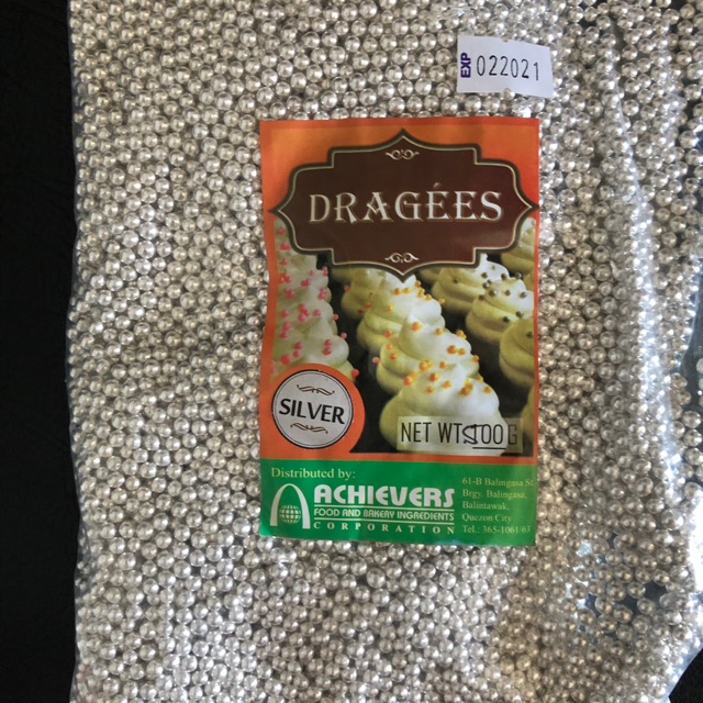 Silver and gold dragees 3mm 30g | Shopee Philippines