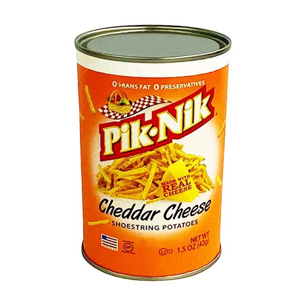 PIK-NIK Cheddar Cheese Shoestring Potatoes 42g | Shopee Philippines