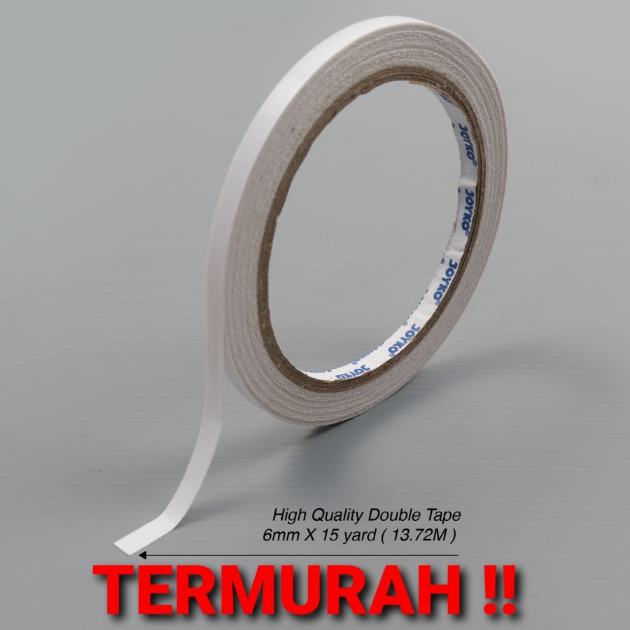 Raja DOUBLE TAPE JOYKO 6MM | Shopee Philippines