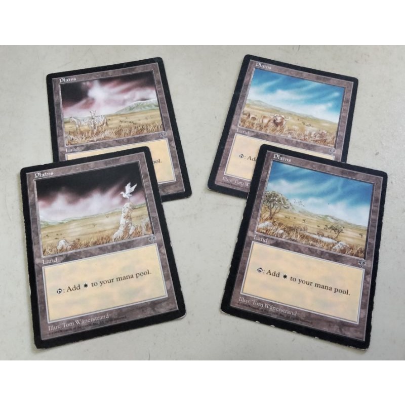 Magic: The Gathering(MTG) Card to Plains Mirage Version | Shopee ...