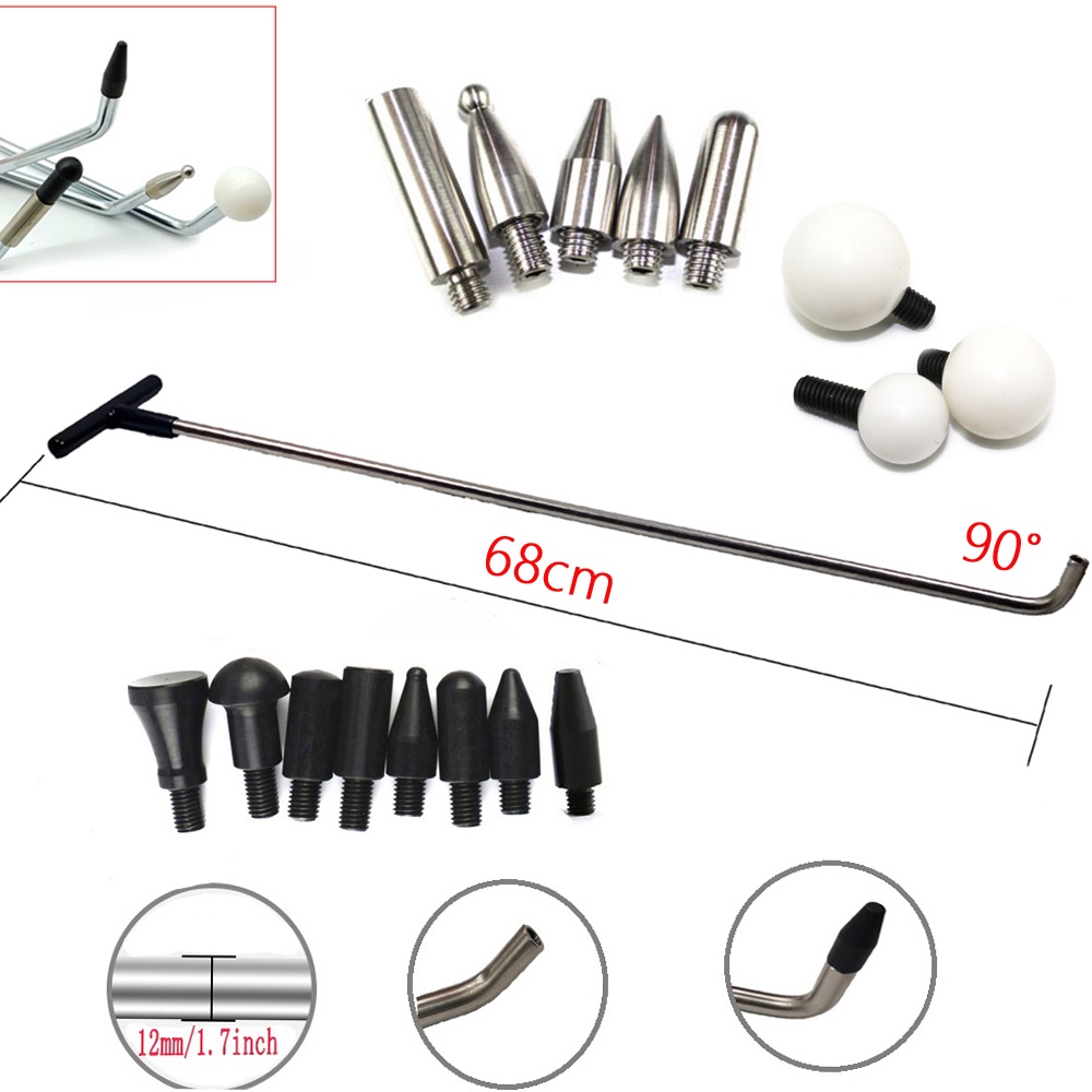【Ready Stock】Car body dent repair hook, push rod Car Body Paintless ...