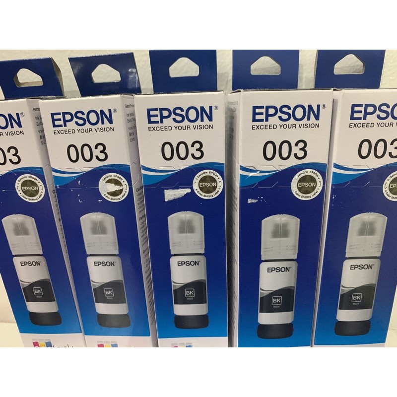 Epson 003 Refill Ink Black Genuine | Shopee Philippines