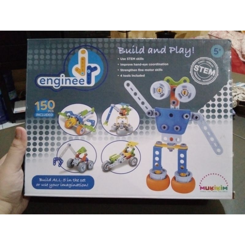COMPLETE ENGINEER JR. BUILD AND PLAY STEM SKILLS | Shopee Philippines