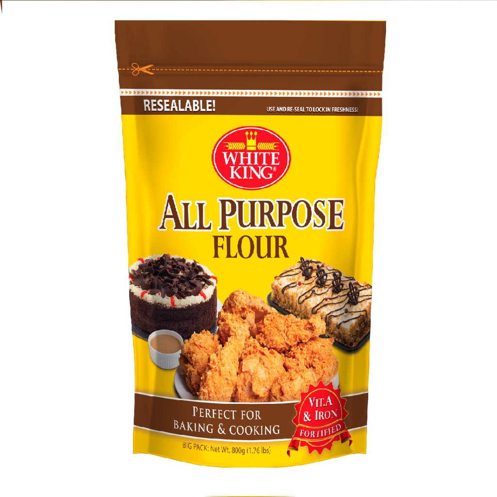 White King All Purpose Flour 800g | Shopee Philippines