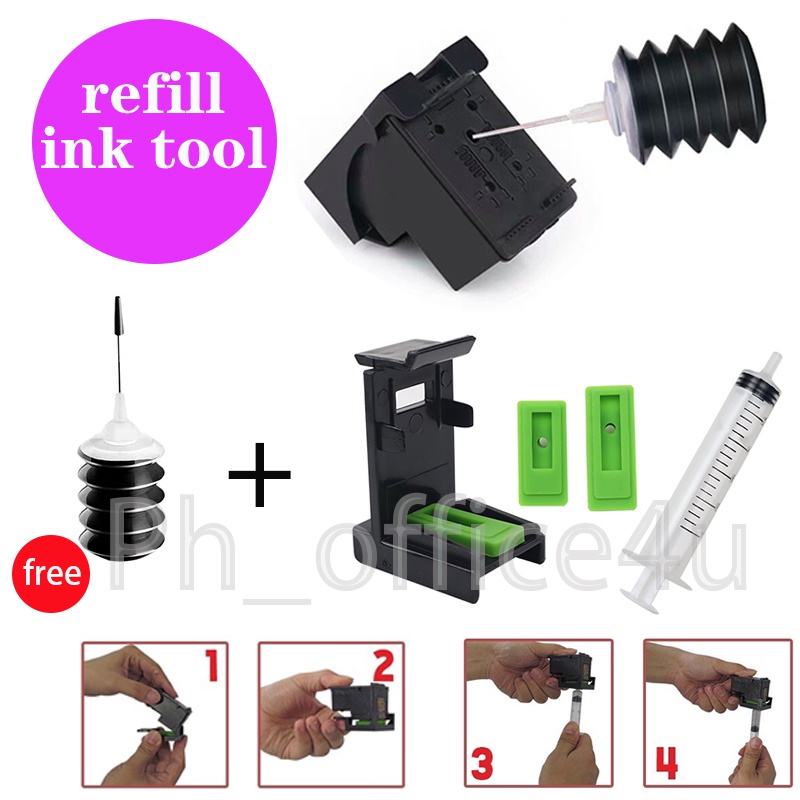 For HP 63 Refill tool CISS Kit tools for HP Ink tool Refill cartridge ...