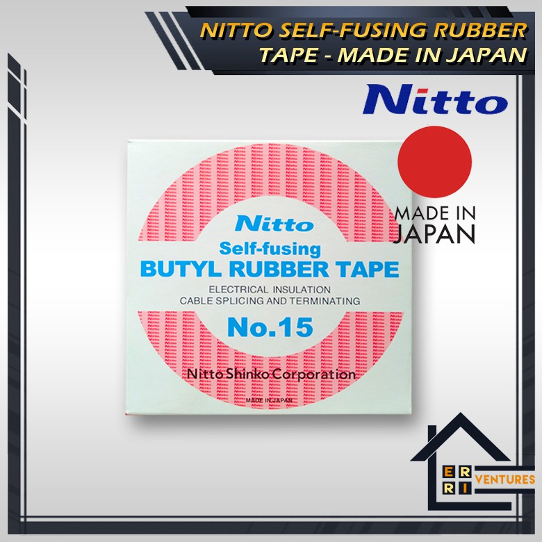 [Nitto] Self-fusing Rubber Tape - Made in Japan | Shopee Philippines
