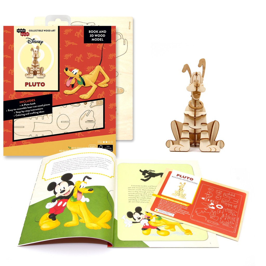 Incredibuilds - [Disney - Pluto] | Shopee Philippines