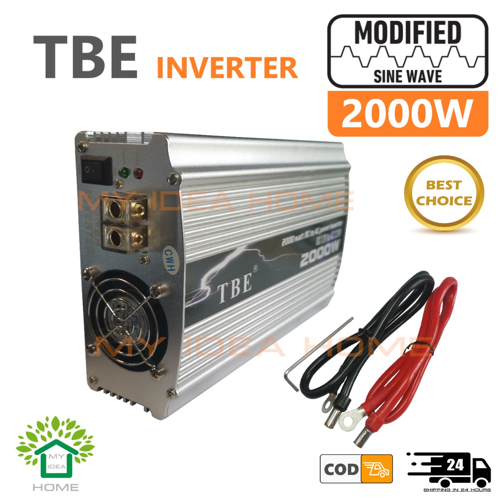 TBE 2000W 3000W Modified sine wave Inverter Solar Power Inverter DC12V ...