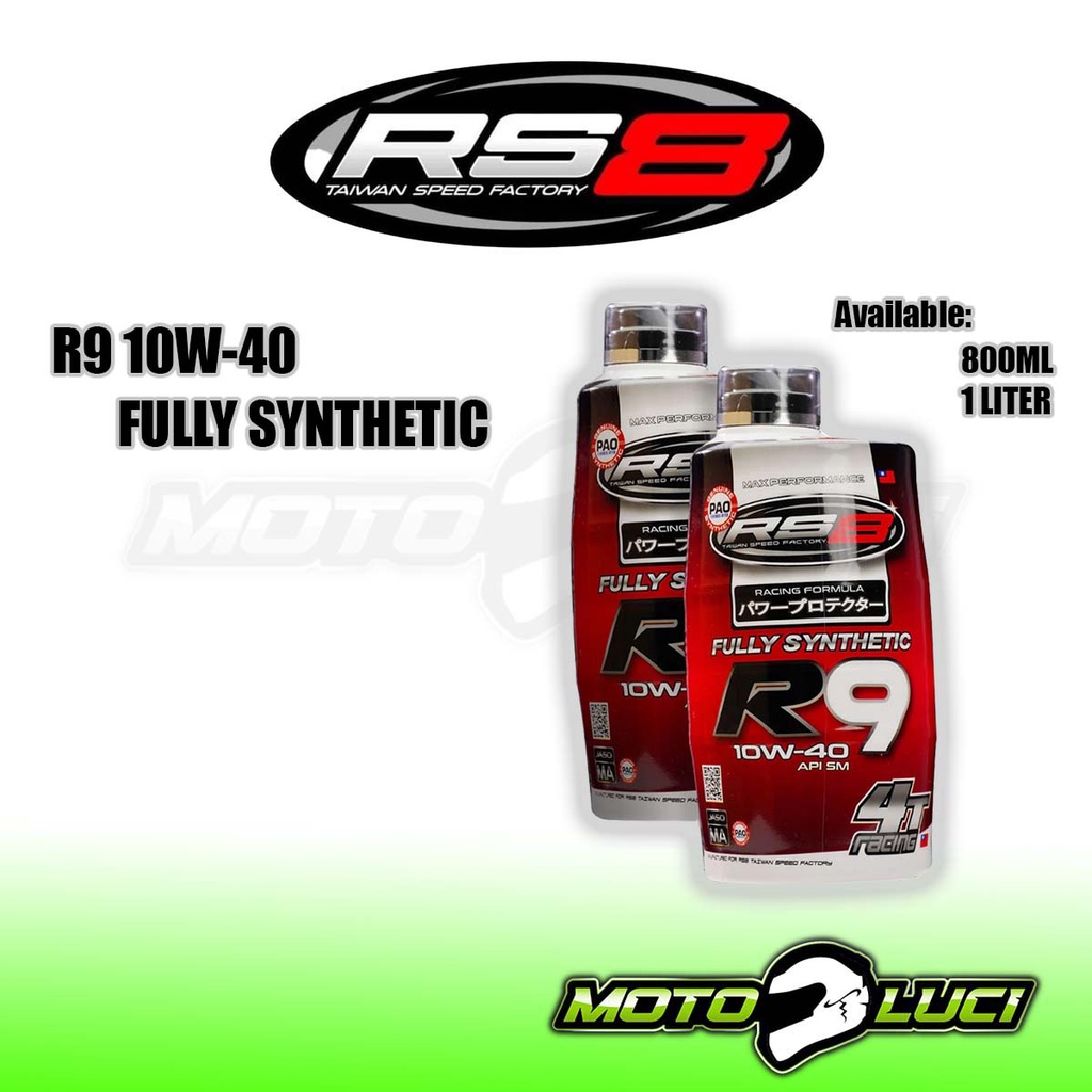 RS8 FULLY SYNTHETIC R9 10W-40 | Shopee Philippines