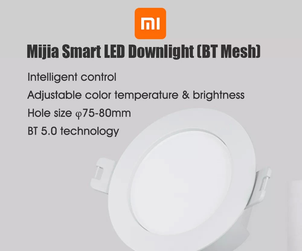 Xiaomi Mijia Smart LED Downlight BT Mesh For Mijia | Shopee Philippines