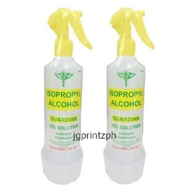500ml Guardian Isopropyl Alcohol 70% Solution with Spray | Shopee ...