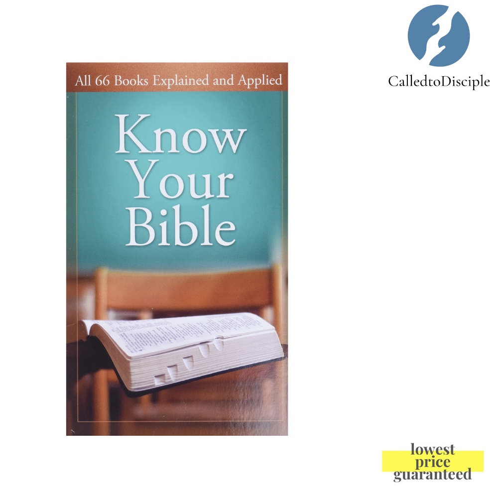 Know Your Bible: All 66 Books Explained and Applied by Paul Kent ...