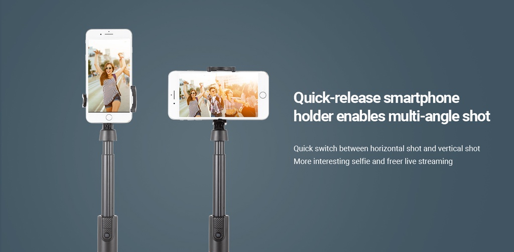 SmallRig Portable Foldable Bluetooth Tripod Selfie Stick for Cellphone ...