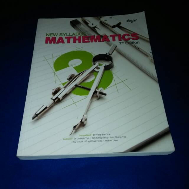 New Syllabus Mathematics Book 3 7th Edition | Shopee Philippines