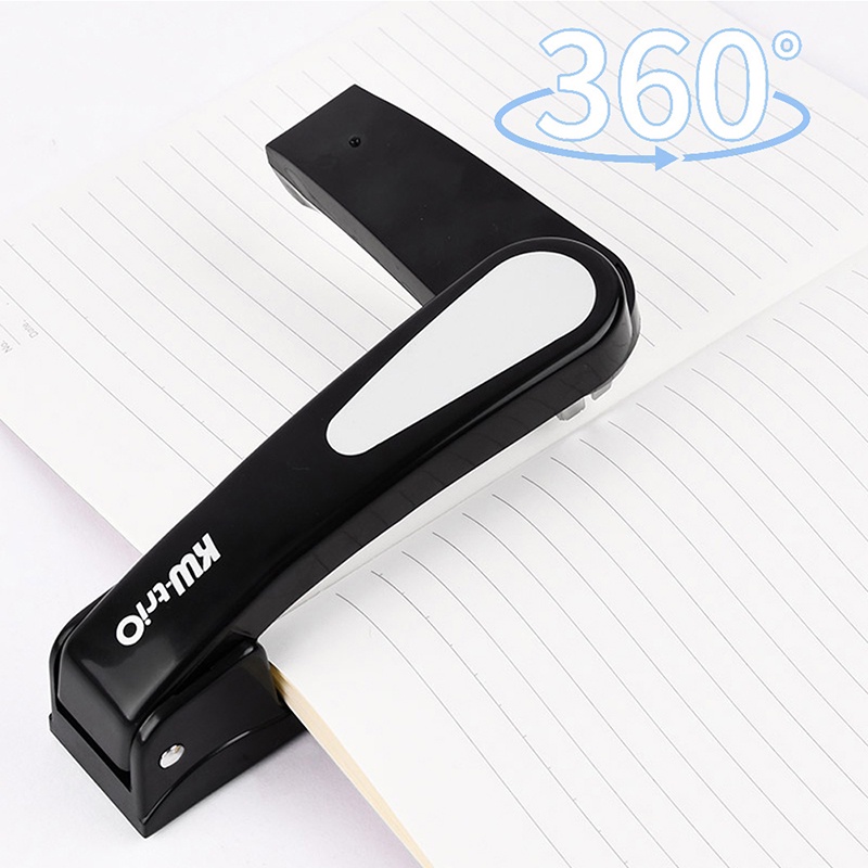 360 Rotation Heavy Duty Stapler Use 24/6 Staples Effortless Long ...