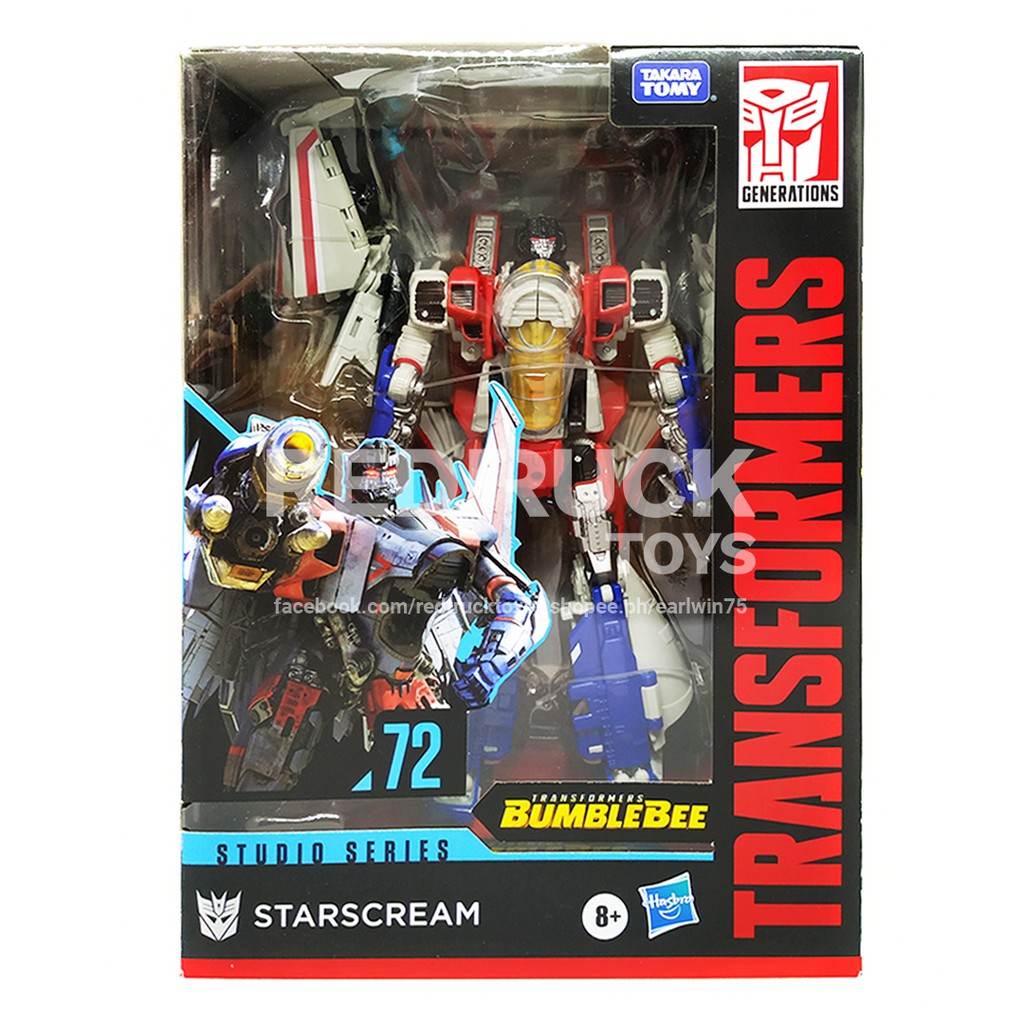 Transformers Studio Series 72 Starscream (Bumblebee Movie) | Shopee ...