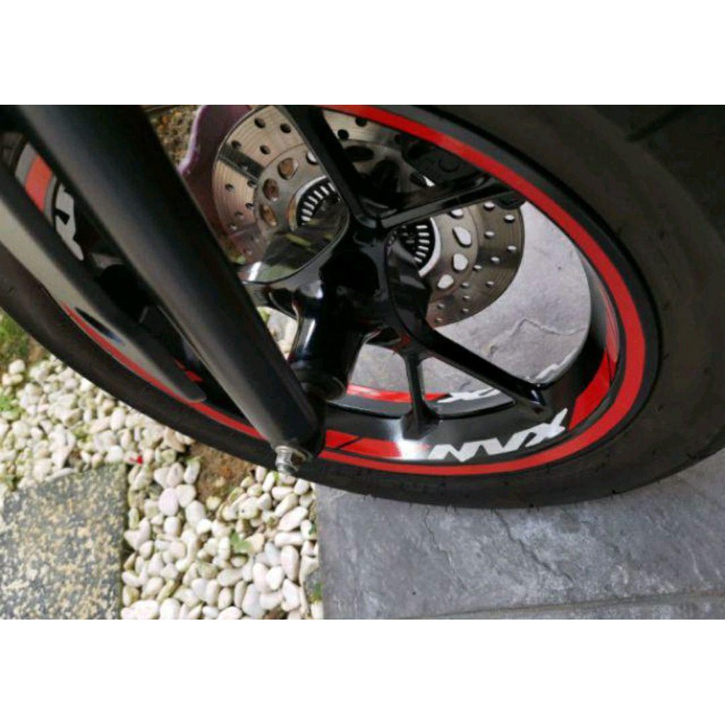 Sticker Rim NVX 155 Merah | Shopee Philippines