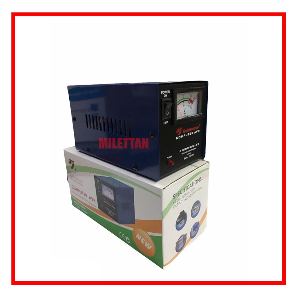 GOLDSOURCE AVR FOR COMPUTER / DESKTOP SVR-1000W 1000 WATTS | Shopee ...