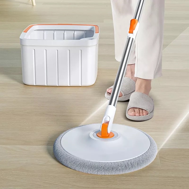 Upgraded Self Wash Spin Mop 2.0 Spinner Flat Mop 360 Rotating Cleaner ...