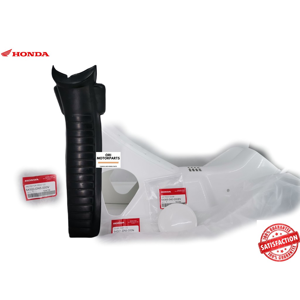 Ex5 DREAM ex5 ex5 high power HONDA LEG SHIELD Middle Rubber Wing COVER ...