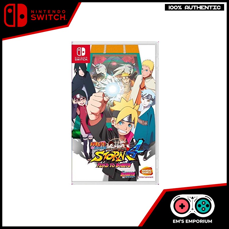 NIntendo Switch Games Naruto Shippuden Ultimate Ninja Storm 4: Road To ...