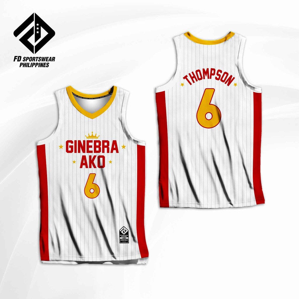 SCOTTIE THOMPSON BARANGAY GINEBRA FULL SUBLIMATED JERSEY | Shopee ...