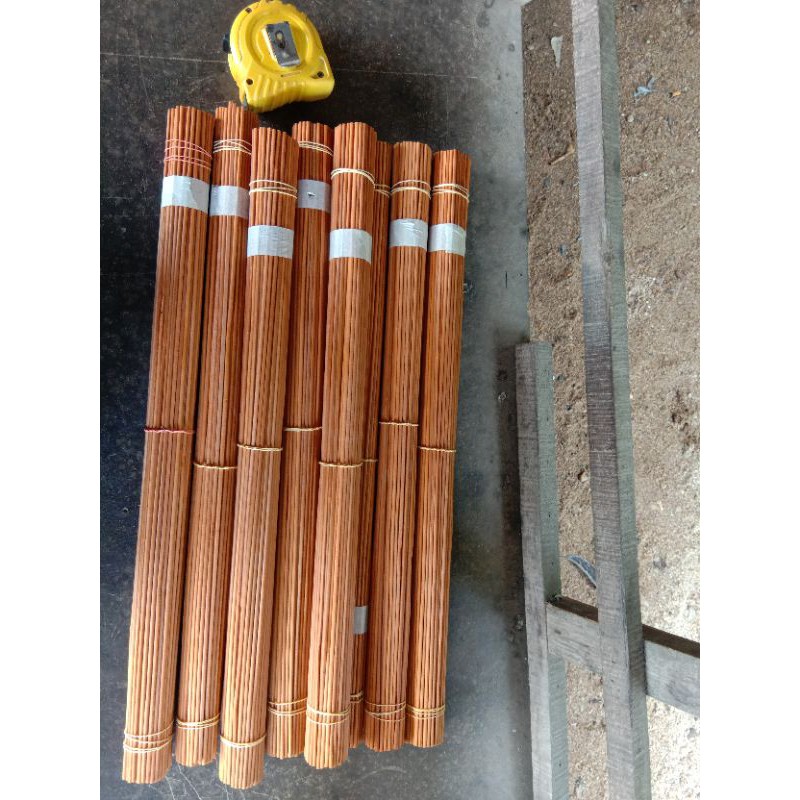 MERAH (100pc)red/orange Cage blade (21inch long)/bird cage string/trap ...