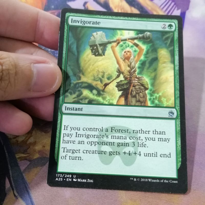 1 RANDOM EXPANSION Invigorate magic MTG card green uncommon pauper ...