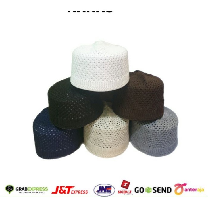 Hajj Knitting GARUT Prayer Cap, Hajj Cap, Skullcap, songkok, By Hajj ...