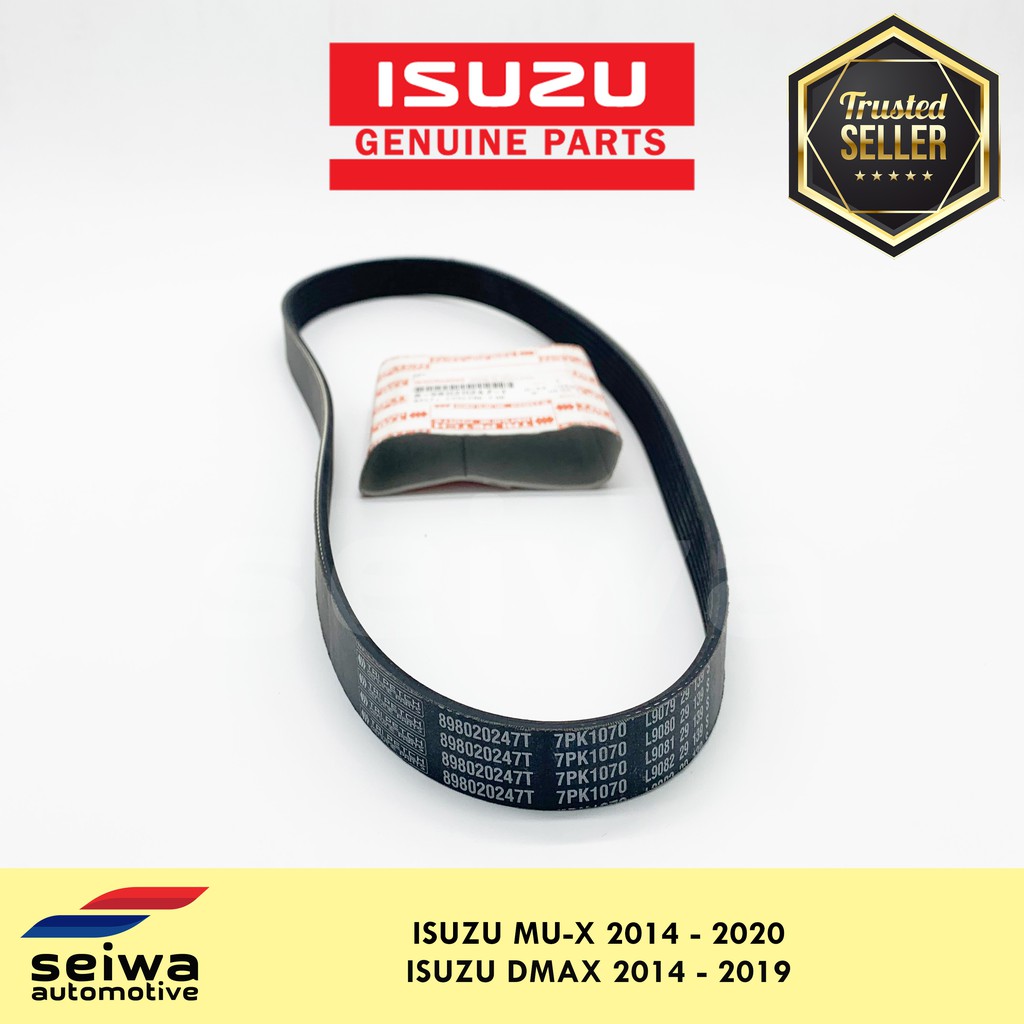 [2014 - 2019] Isuzu D-Max Alternator Drivebelt - [2014 - 2020] Isuzu MU ...