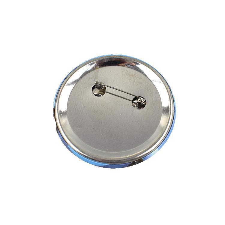 58mm 100PCS Metal back DIY Badge Button Pin Blank pins button badges ...
