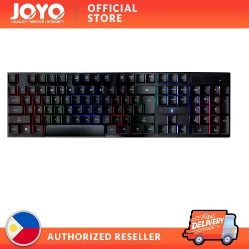 JEDEL KL-58D RGB MECHANICAL GAMING KEYBOARD - 104 KEYS USB (BLUE SWITCH ...