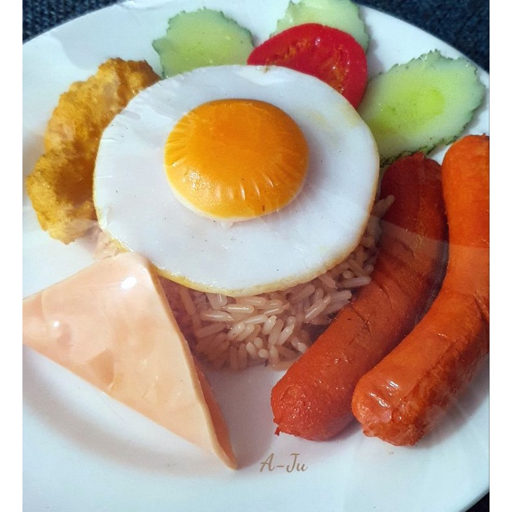 Fake Food Model American Fried Rice | Shopee Philippines