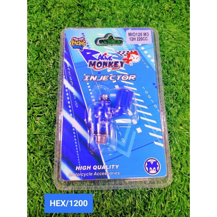 FUEL INJECTOR MIO I 125/M3 220CC 12HOLES RACING MONKEY | Shopee Philippines