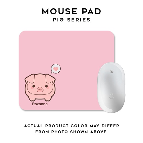 Personalized Cute Pig Mouse Pad | Shopee Philippines