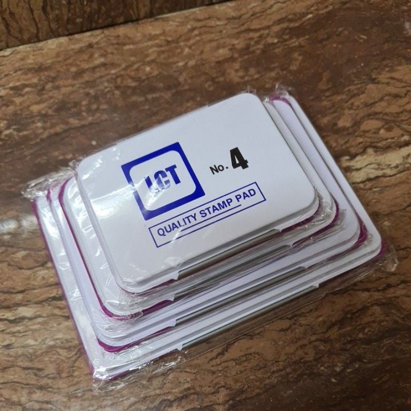 LCT Stamp Pad Violet - Size no. 1 to 4 | Shopee Philippines