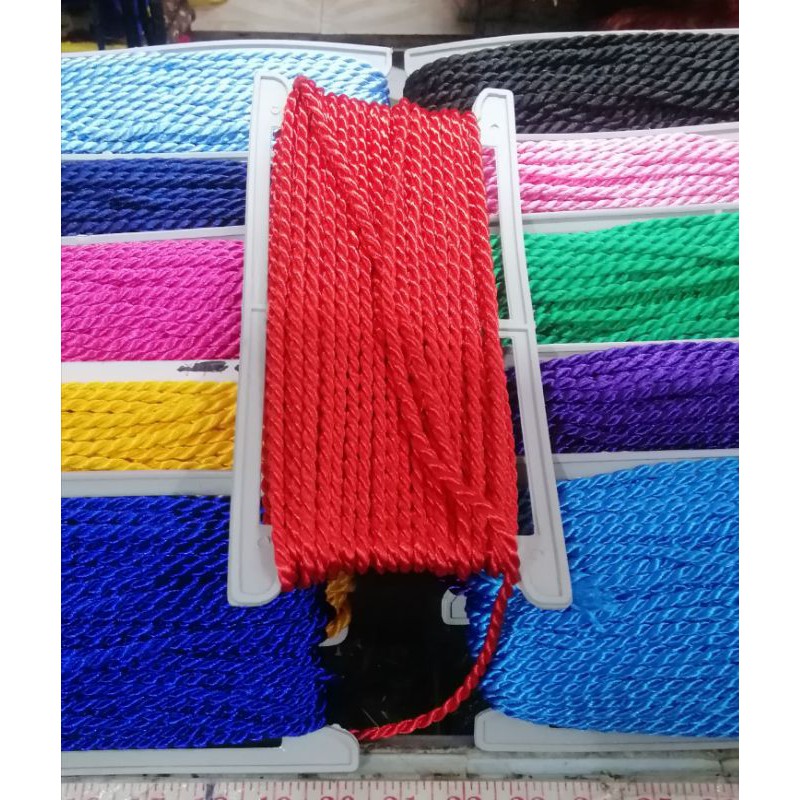 Colored Cord/Wedding Cord (Sold per Yard) | Shopee Philippines