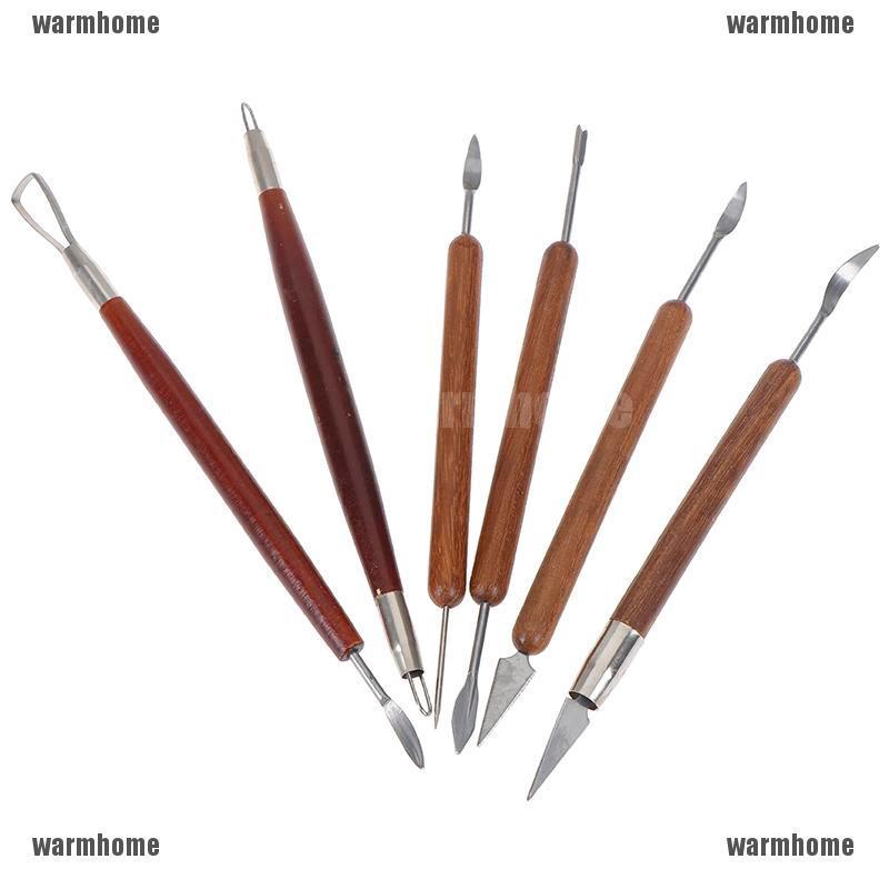 WMPH 6pcs Clay Sculpting Wax Carving Pottery Tools Modeling assorted pottery tools | Shopee ...