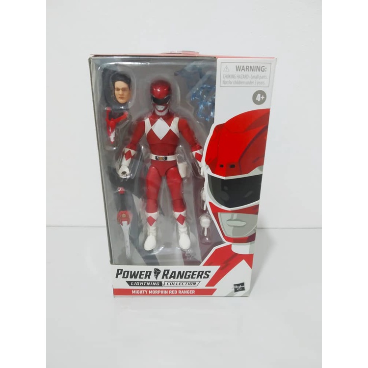 HASBRO POWER RANGERS LIGHTNING COLLECTION MIGHTY MORPHIN RED RANGER ...