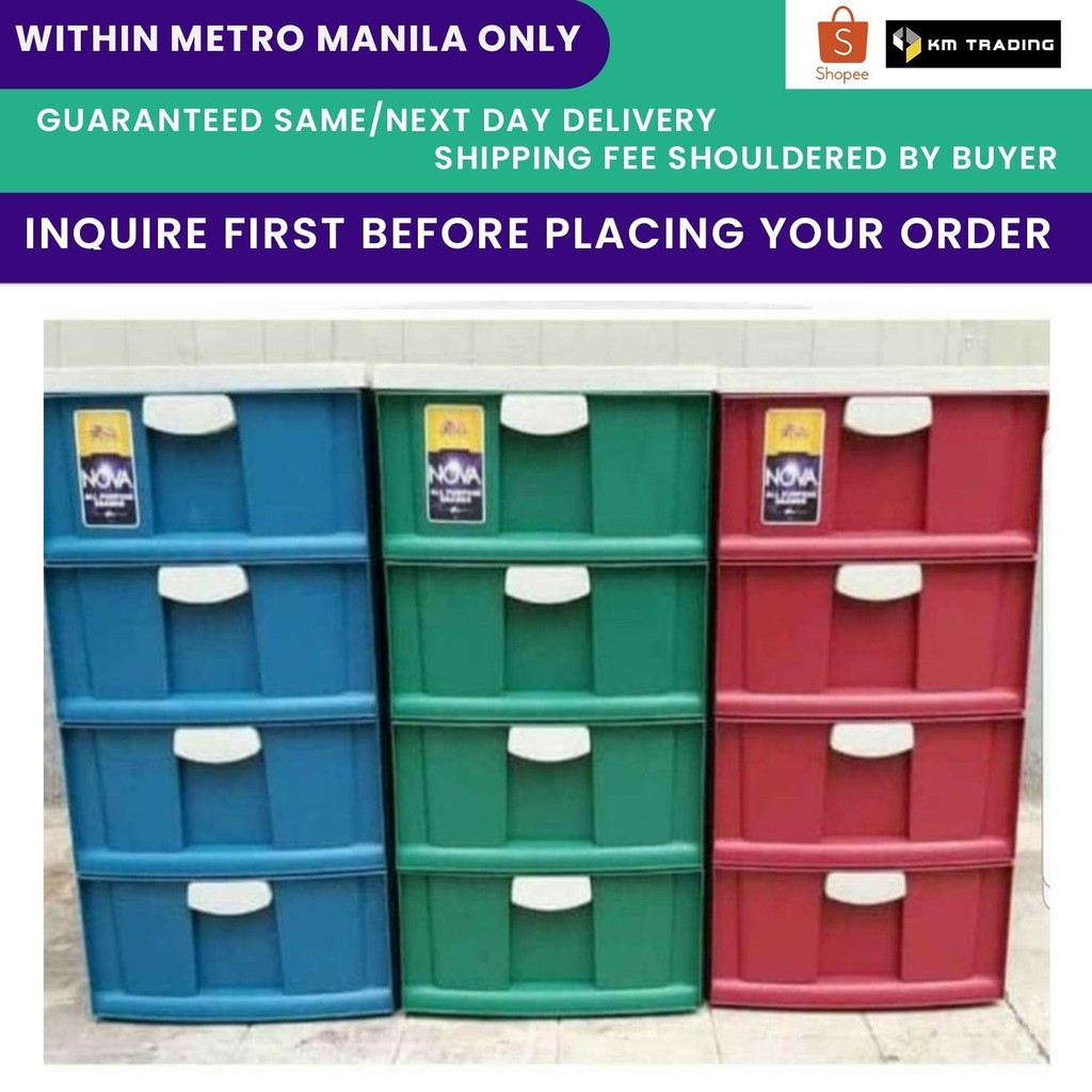 Orocan Astral Nova 4 Layer Durabox Multi Purpose Drawer (Metro Manila ...